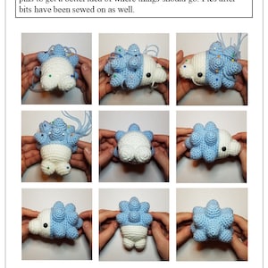 Pattern Only | Poke Inspired Snom Crochet | Yarn Amigurumi Plush - Etsy