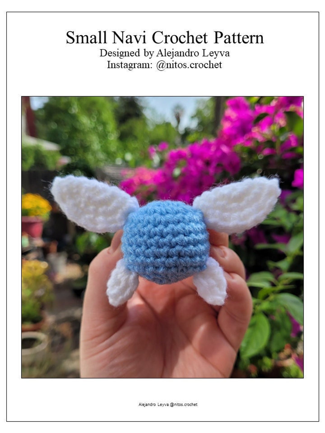 Crochet Pattern Only | Zelda Fairy Inspired | Small Navi Crochet ...