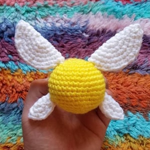 Zelda Fairy Inspired | Navi Crochet | Amigurumi Yarn Plush Plushie - Etsy