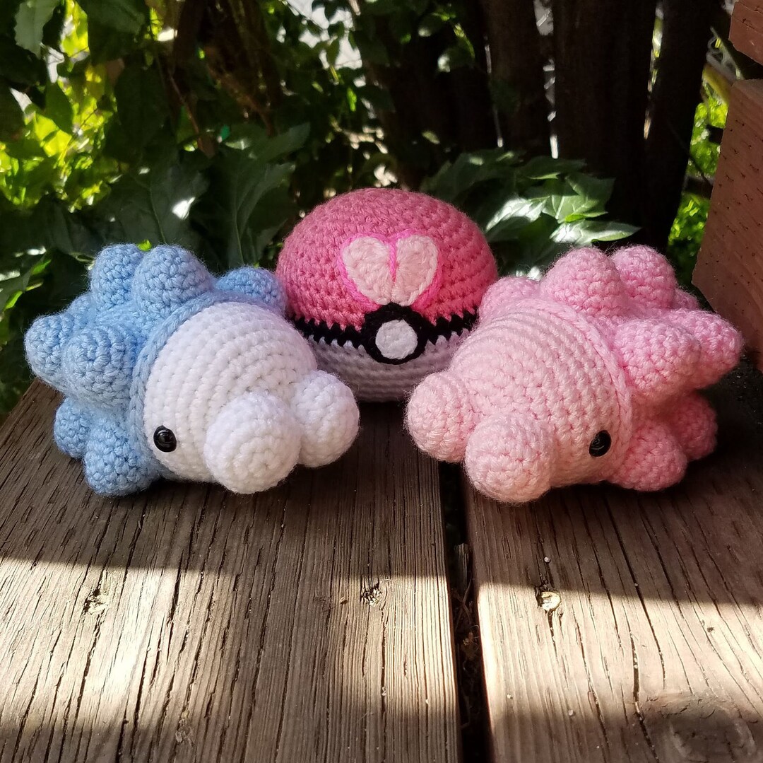 Pokemon Inspired Snom Nintendo Crochet Amigurumi Stuffed Toy - Etsy