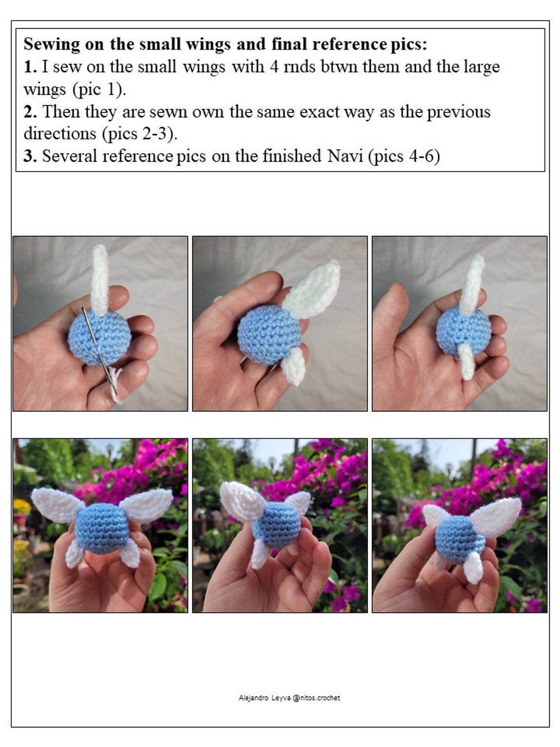 Crochet Pattern Only | Zelda Fairy Inspired | Small Navi Crochet ...