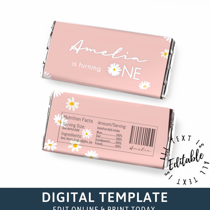 Candy Bar Invitation - Etsy