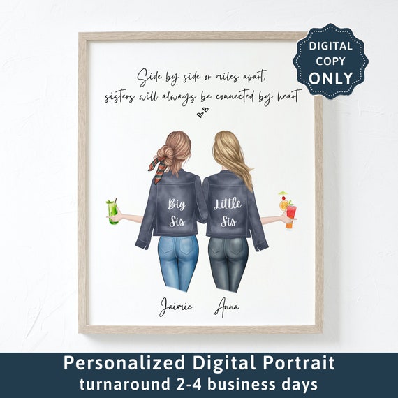 Sister Gift Personalized Best Sister Gift Idea Sister Birthday - Etsy ...