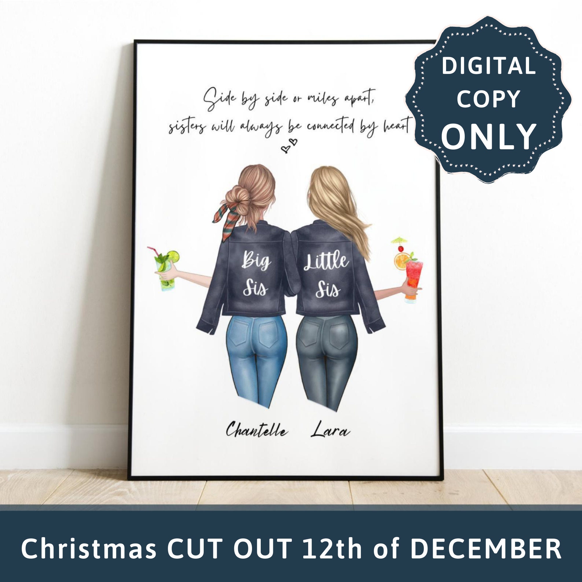 Sister Gift Personalized Best Sister Gift Idea Sister Birthday | Etsy