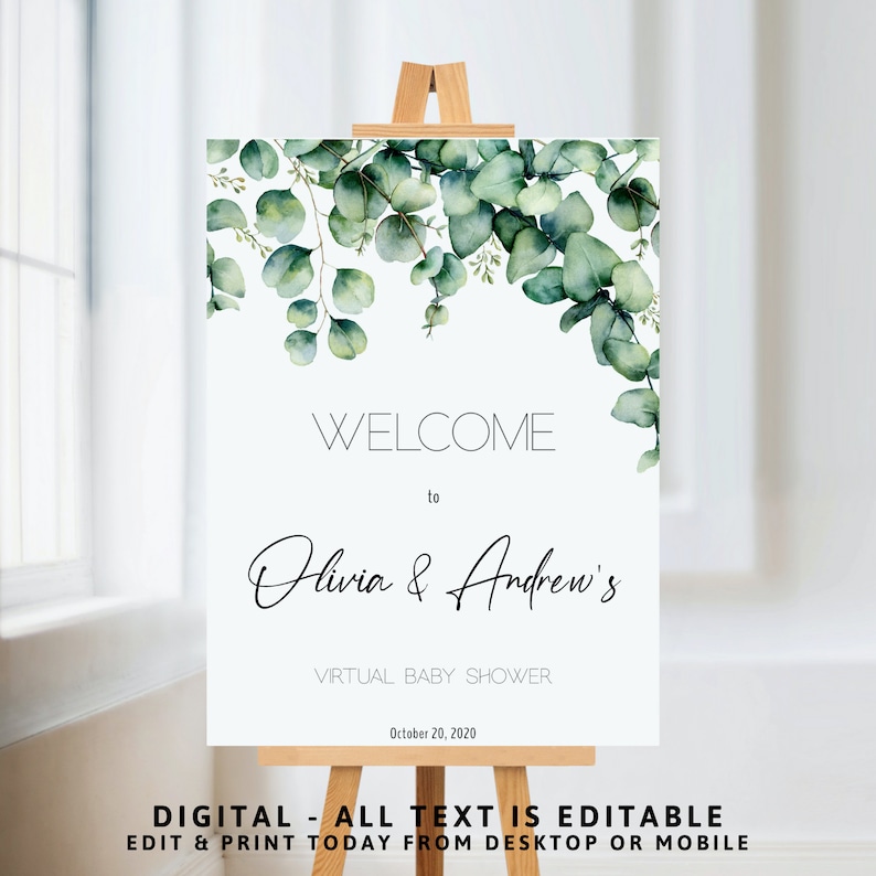 Eucalyptus Baby Shower Welcome Board Greenery Baby Shower Etsy Australia eucalyptus-baby-shower-welcome-board-greenery-baby-shower-etsy-australia