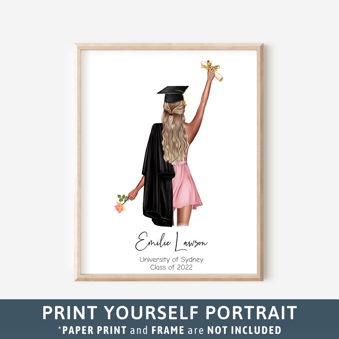 Graduation Gifts Graduation Print Friends Graduation Class Personalized ...