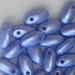 New Athos Par Puca® Beads Opaque Mix Violet Gold Ceramic Look, 3-hole ...