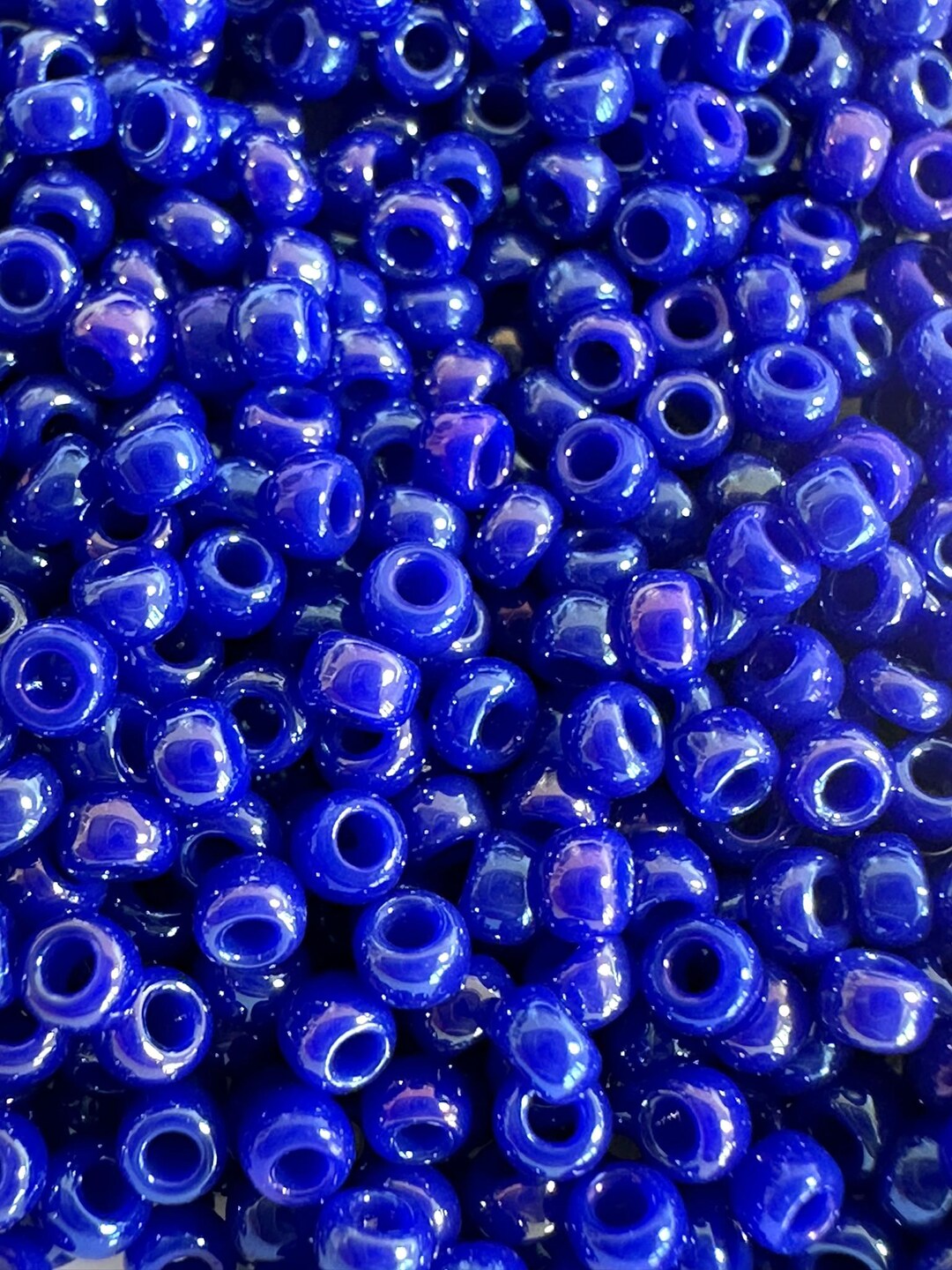 11/0 Opaque Cobalt Luster, Miyuki Round Seed Beads, Rocaille 11/0 Seed ...