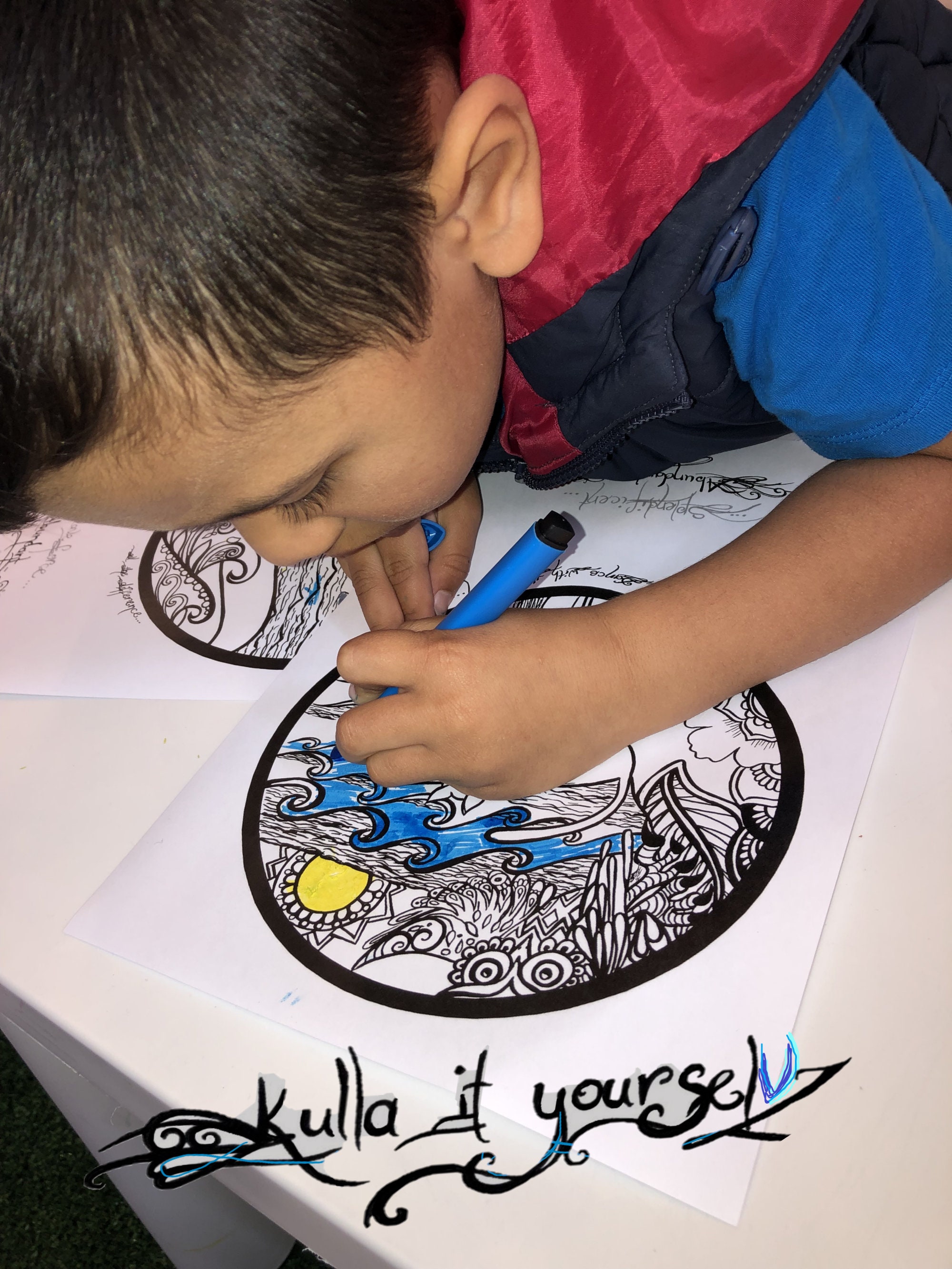 Courtesy, Colouring, Colour Page, Digital, Digital Art, Digital Print ...