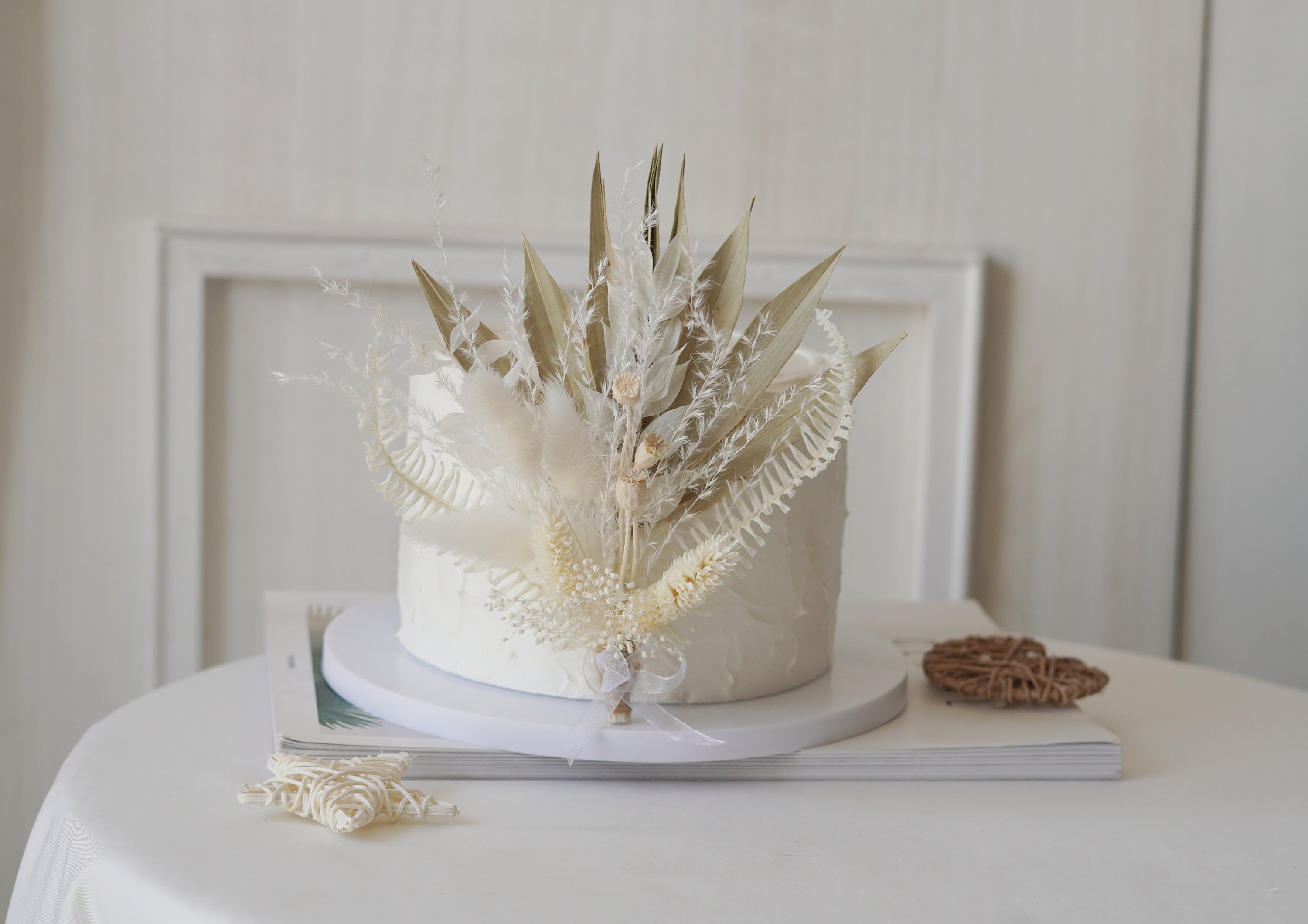 Dried Flowers Cake Topper Dried Flowers Cake Topper Cake - Etsy Australia