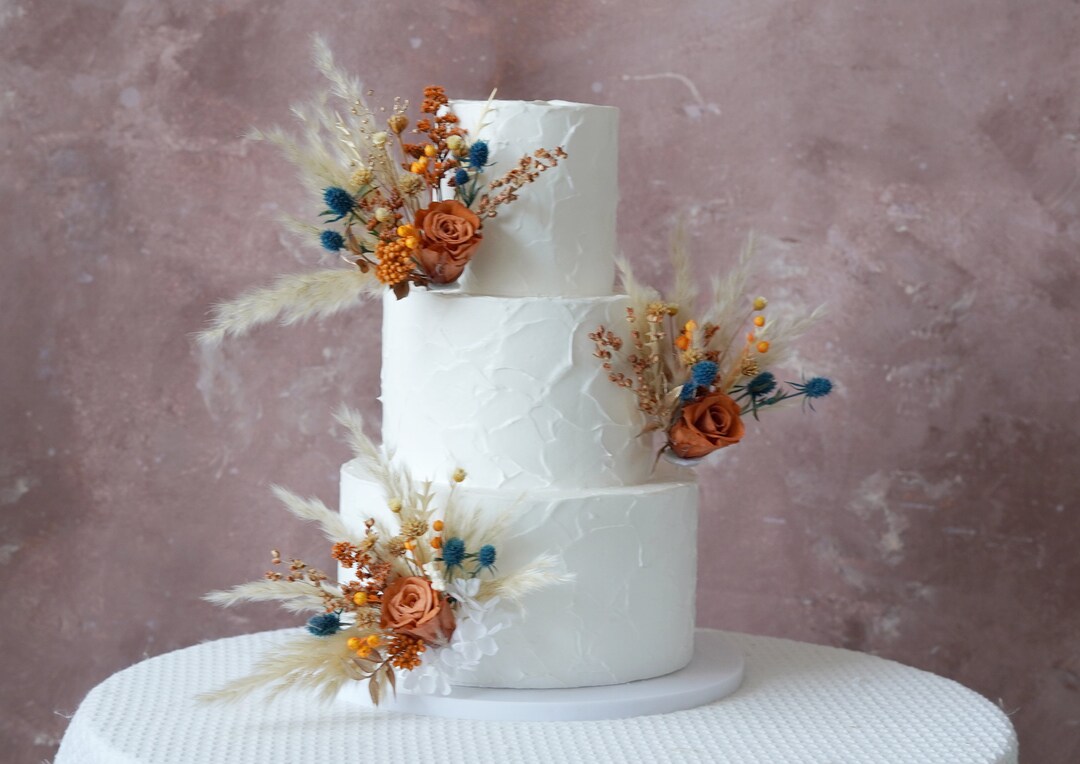 Topper Dried Flowers Cake Topper Cake Topper Dried Flowers - Etsy