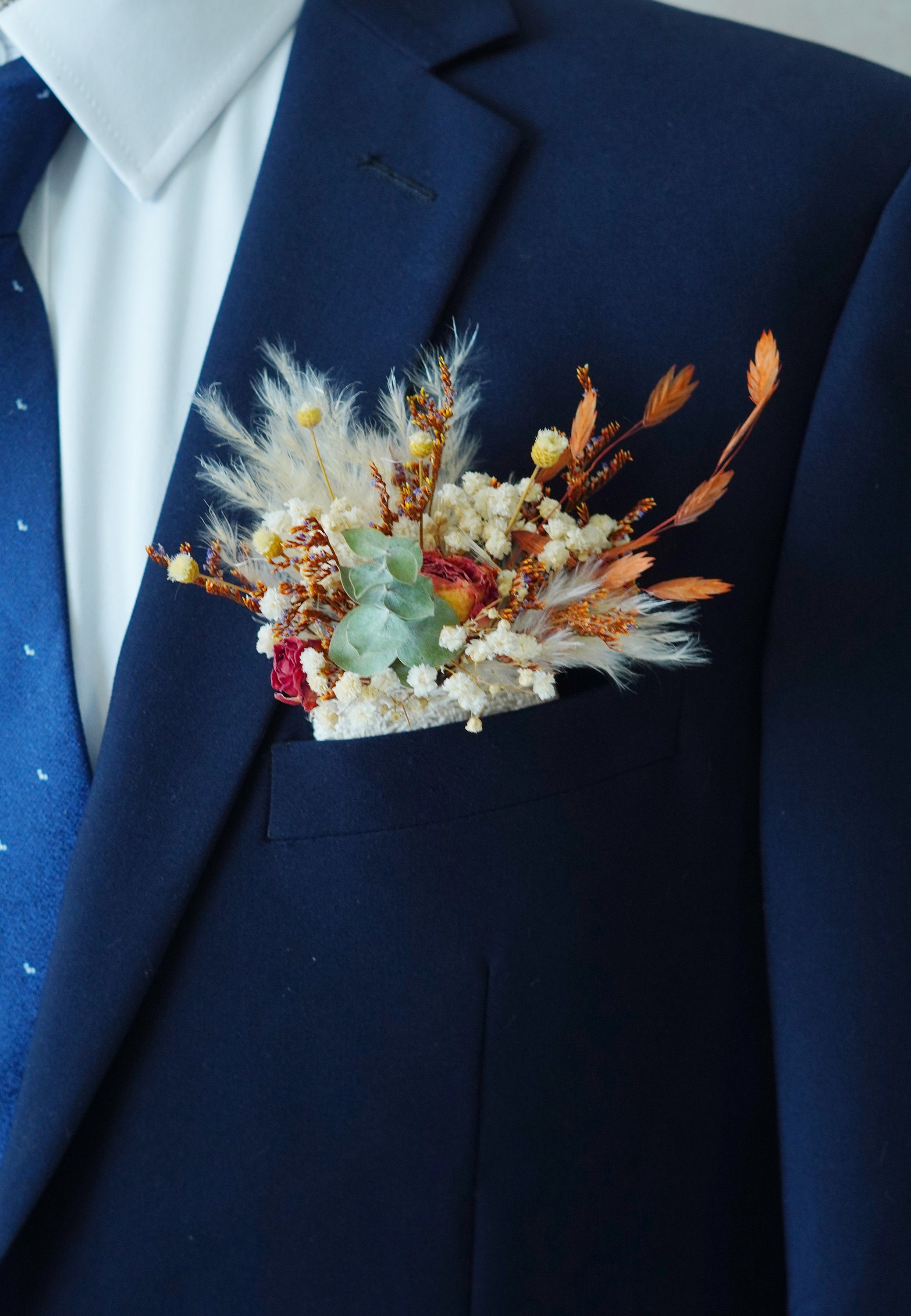 Pocket Boutonnieres Wedding Boutonniere,wedding Flowers,groom's Pin ...