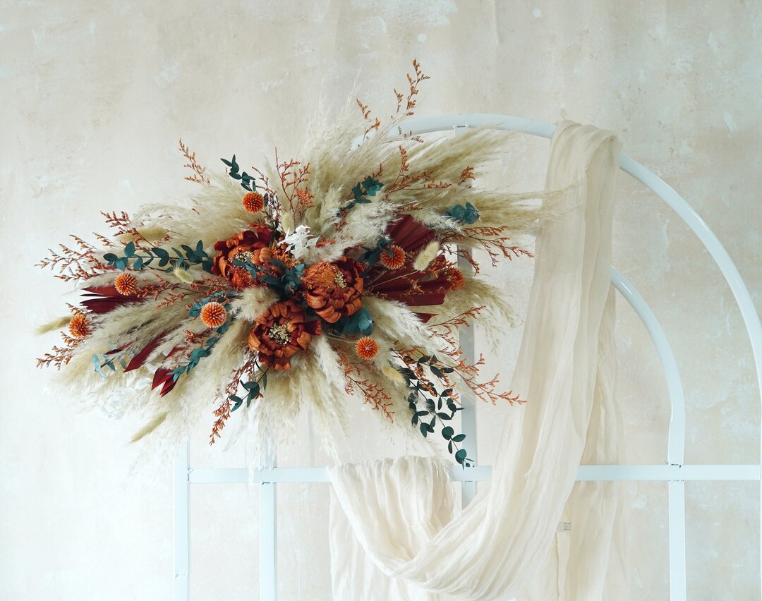 Preserved Bouquet Dried Flowers Wedding Arch,dried Flower Arch, Flower ...