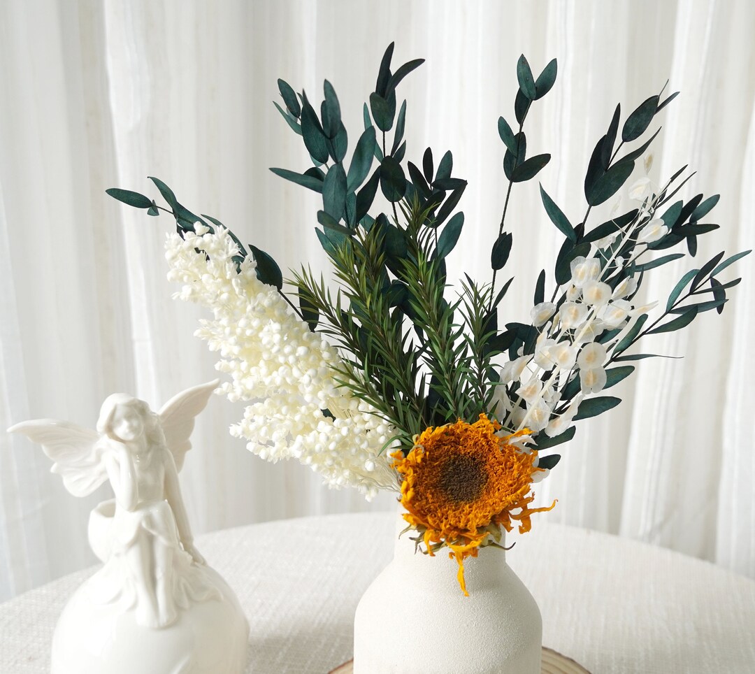 Preserved Flowers Bouquet,natural Home Decor, Dried Flowers,dried ...