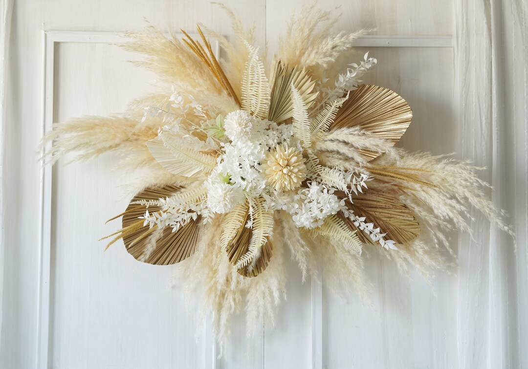 Preserved Bouquet Dried Flowers Wedding Arch,dried Flower Arch, Silk ...