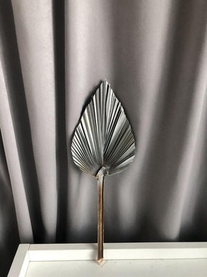 Light Cream Palm Leaves, Large Dried Palms, Dried Palm Leaves, Bleached ...