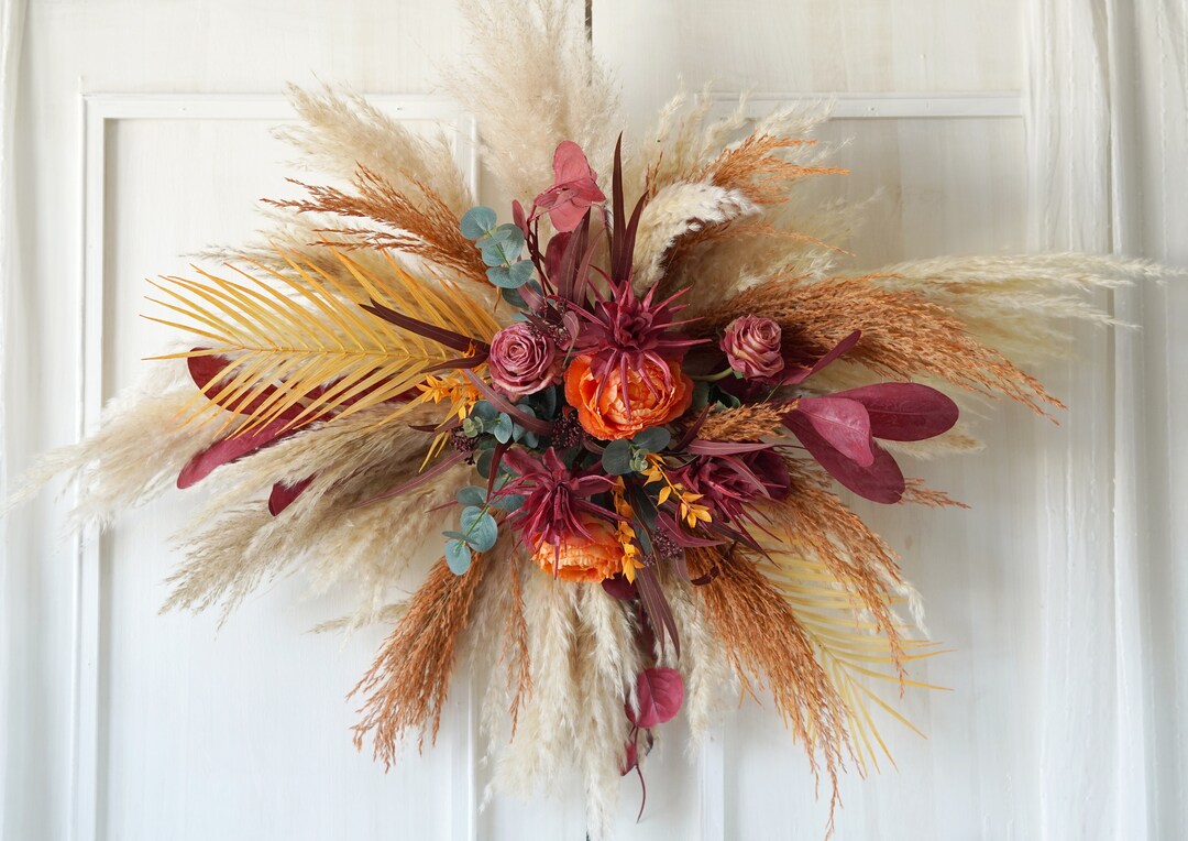 Preserved Bouquet Dried Flowers Wedding Arch,dried Flower Arch, Silk ...