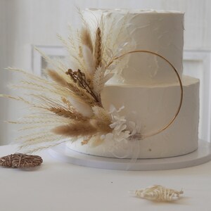 Dried Flowers Cake Topper Dried Flowers Cake Topper - Cake Topper ...