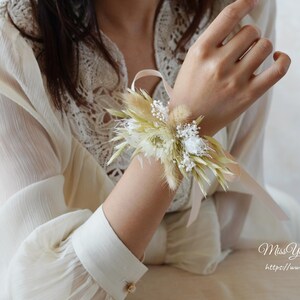 Bohemian Straw Flowers Wedding Boutonniere,groomsmen Pin,bridegroom ...