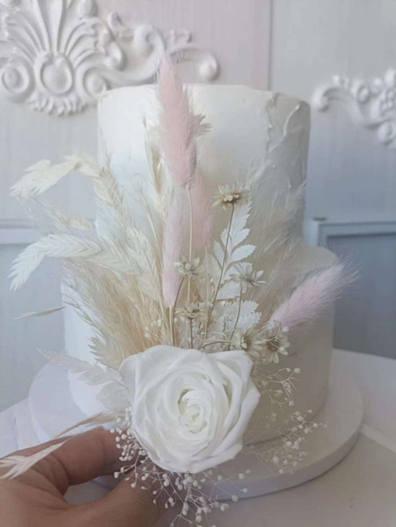 Dried Flowers Cake Topper Dried Flowers Cake Topper Cake - Etsy