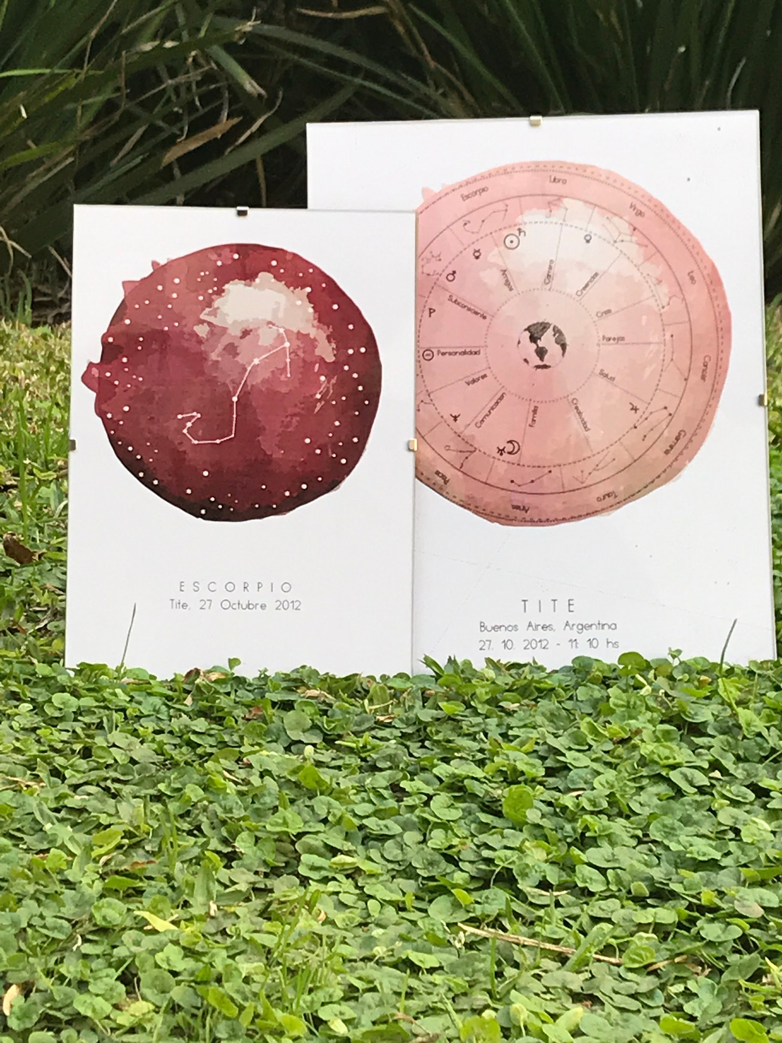 ASTROLOGY ART Natal Chart Zodiac Horoscope Astrology Star Map - Etsy