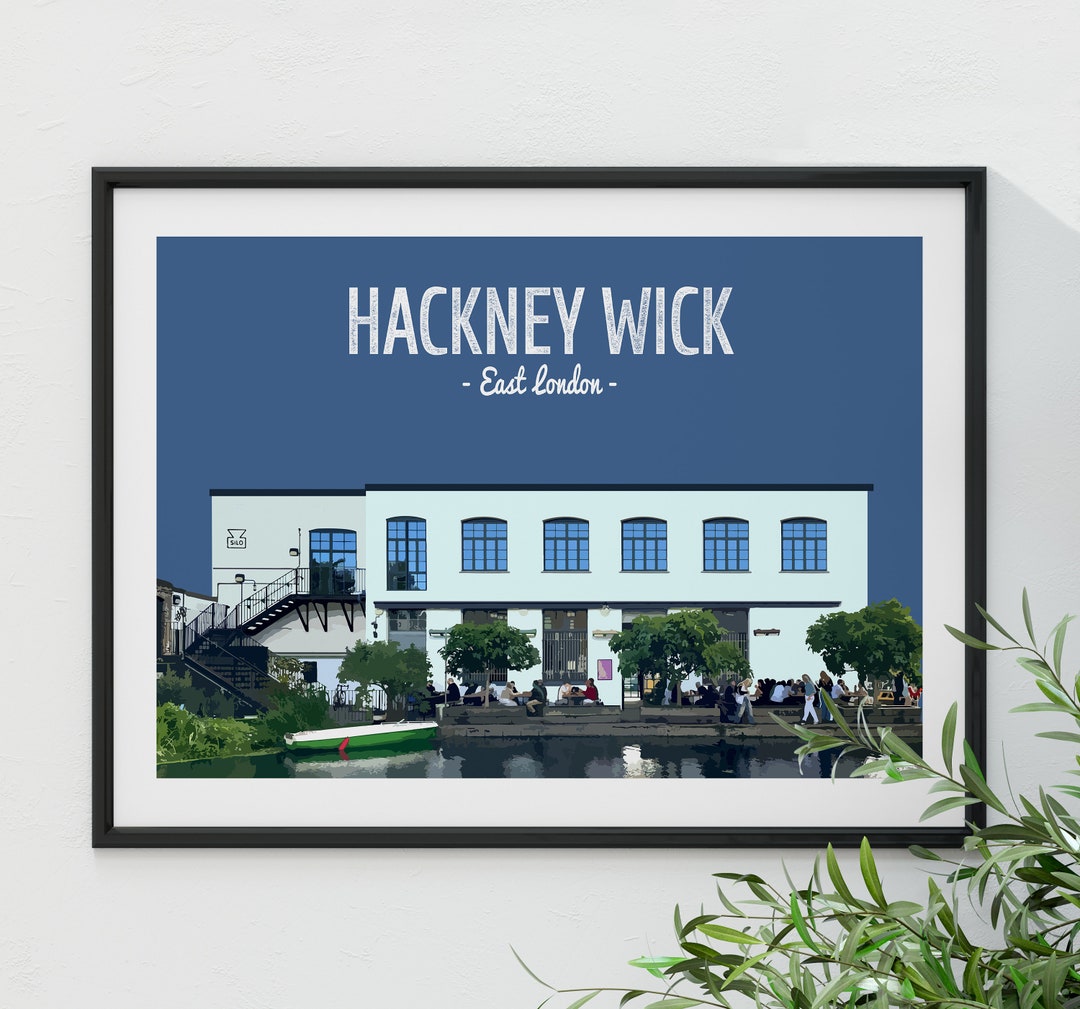 Hackney Wick Print, Crate Brewery Print - Etsy