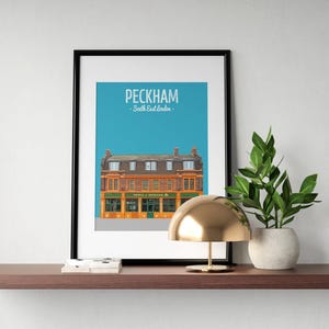 Peckham Print, the Prince of Peckham Pub, Peckham Rye Print - Etsy UK