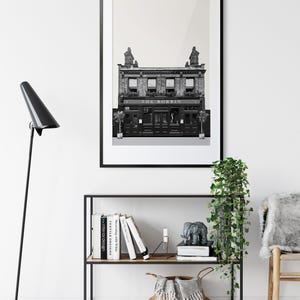 Clapham Poster Print, the Bobbin Pub, South West London, Customised ...