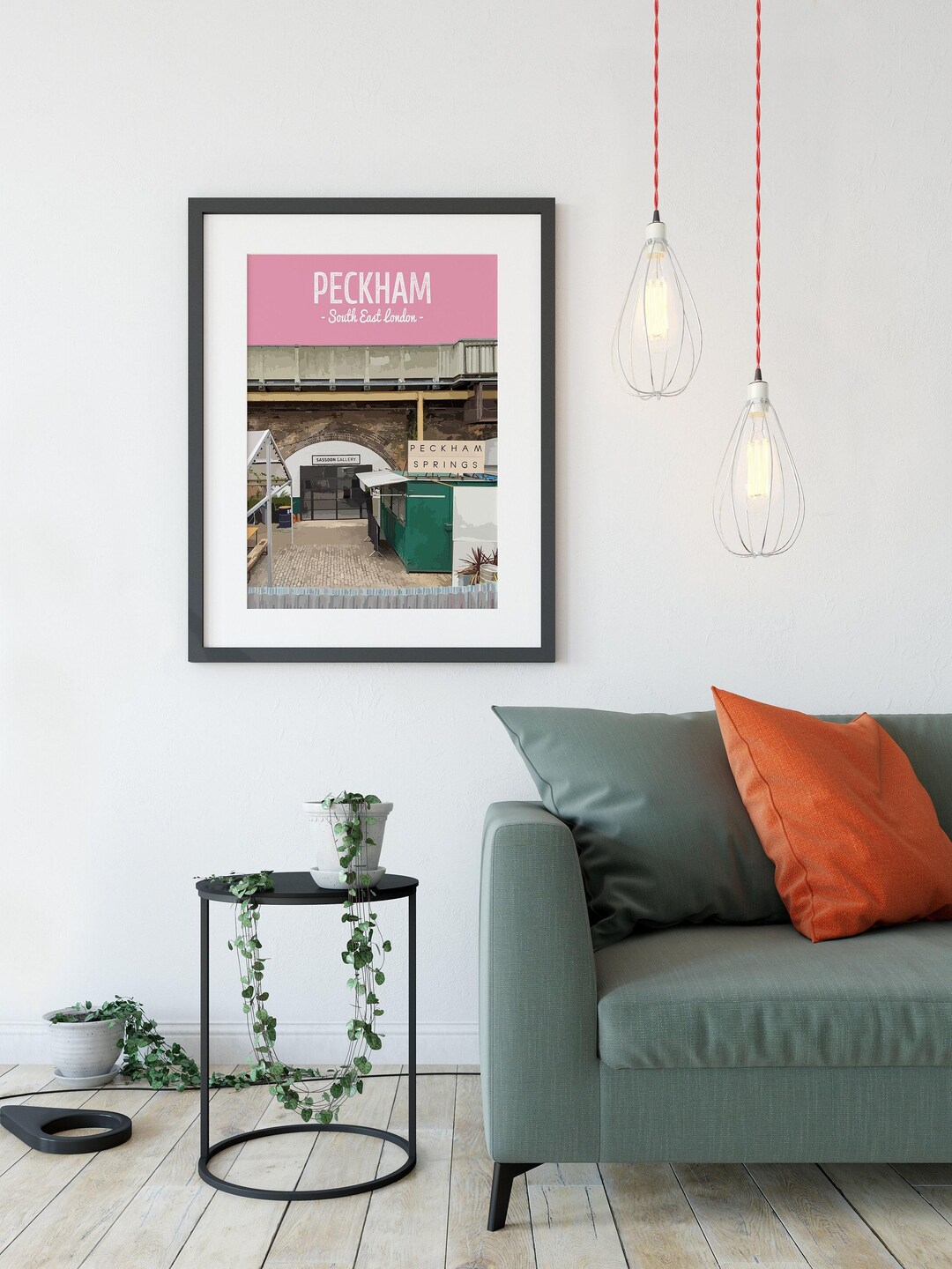 Peckham Springs South East London Print - Etsy