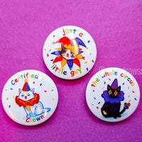 Circus Dog Pin , Enamel Pin , Dog Pin , Clown Pin , Enamel Pin ...