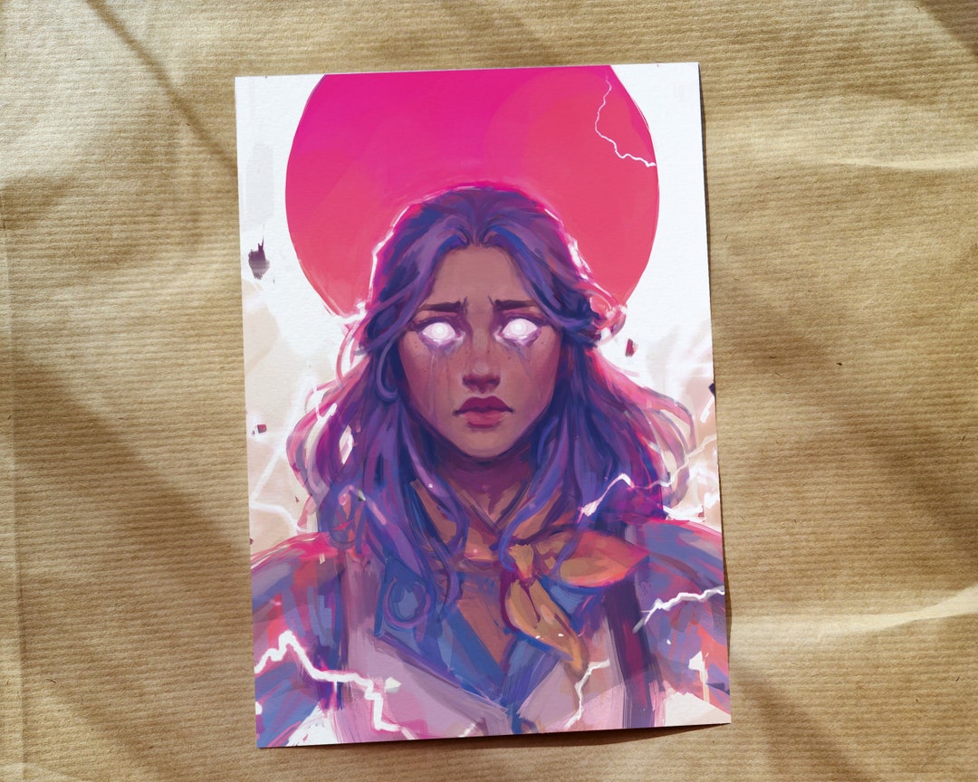 Imogen Temult Art Print Critical Role A5 Size 148 X 210mm, 5.8 X 8.3 ...