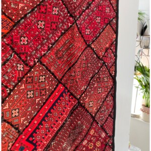 VINTAGE TAPESTRY Pakistani Indian Sindh Patchwork Design Applique Work ...