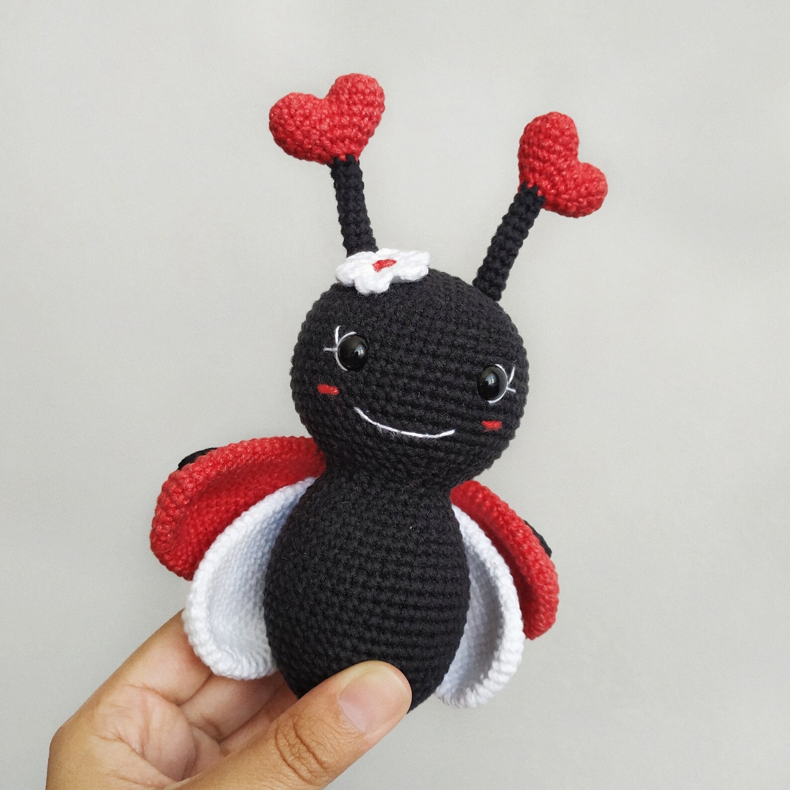 Crochet Pattern Ladybug PDF in English Amigurumi Pattern - Etsy