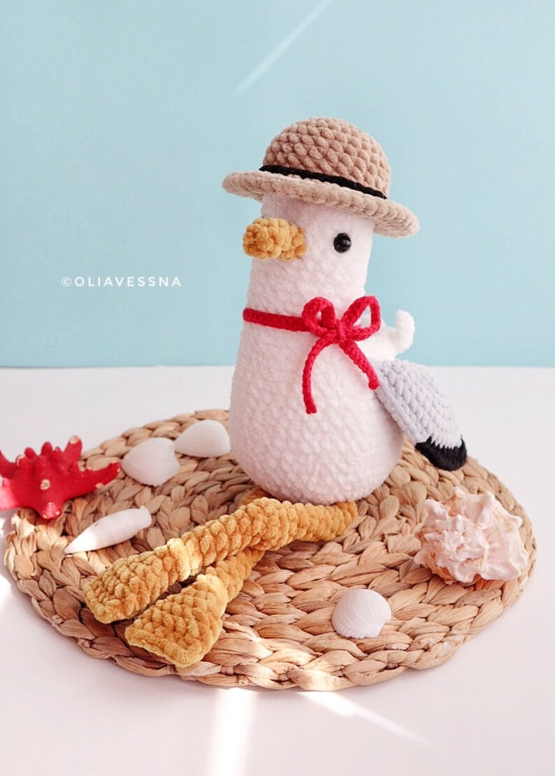 CROCHET PATTERN Alex the Seagull Amigurumi Doll Patterns - Etsy