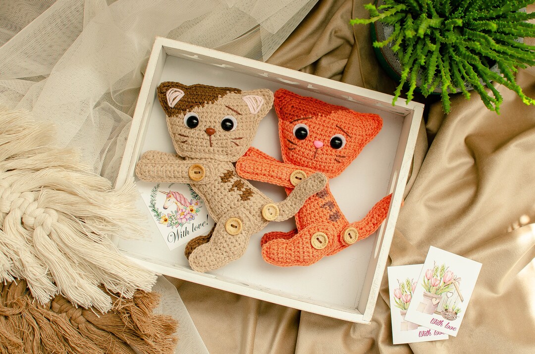 Little Cat Crochet Pattern Easy Little Kitty Crochet - Etsy