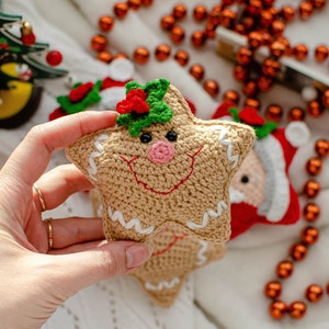 Christmas Gingerbread Crochet Pattern Amigurumi Patterns Pdf - Etsy