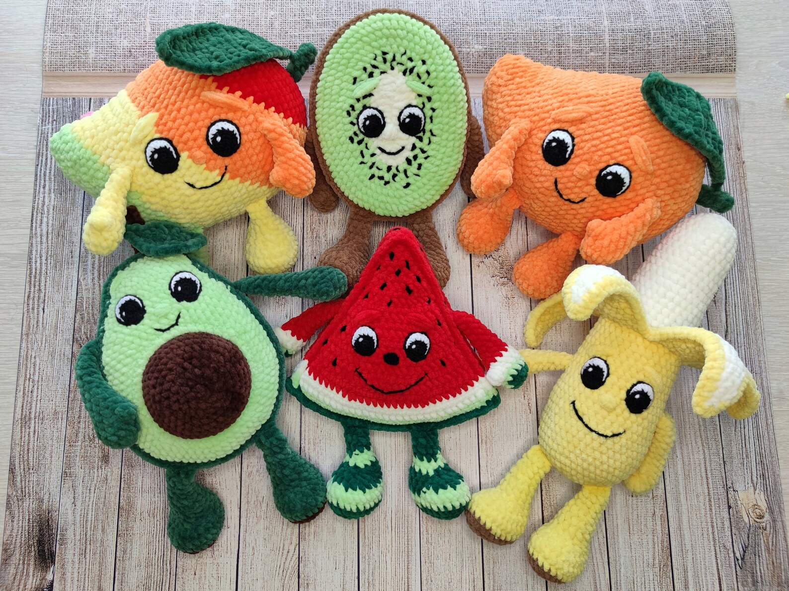 CROCHET MANGO PATTERN Amigurumi Crochet Cute Fruits With Eyes - Etsy