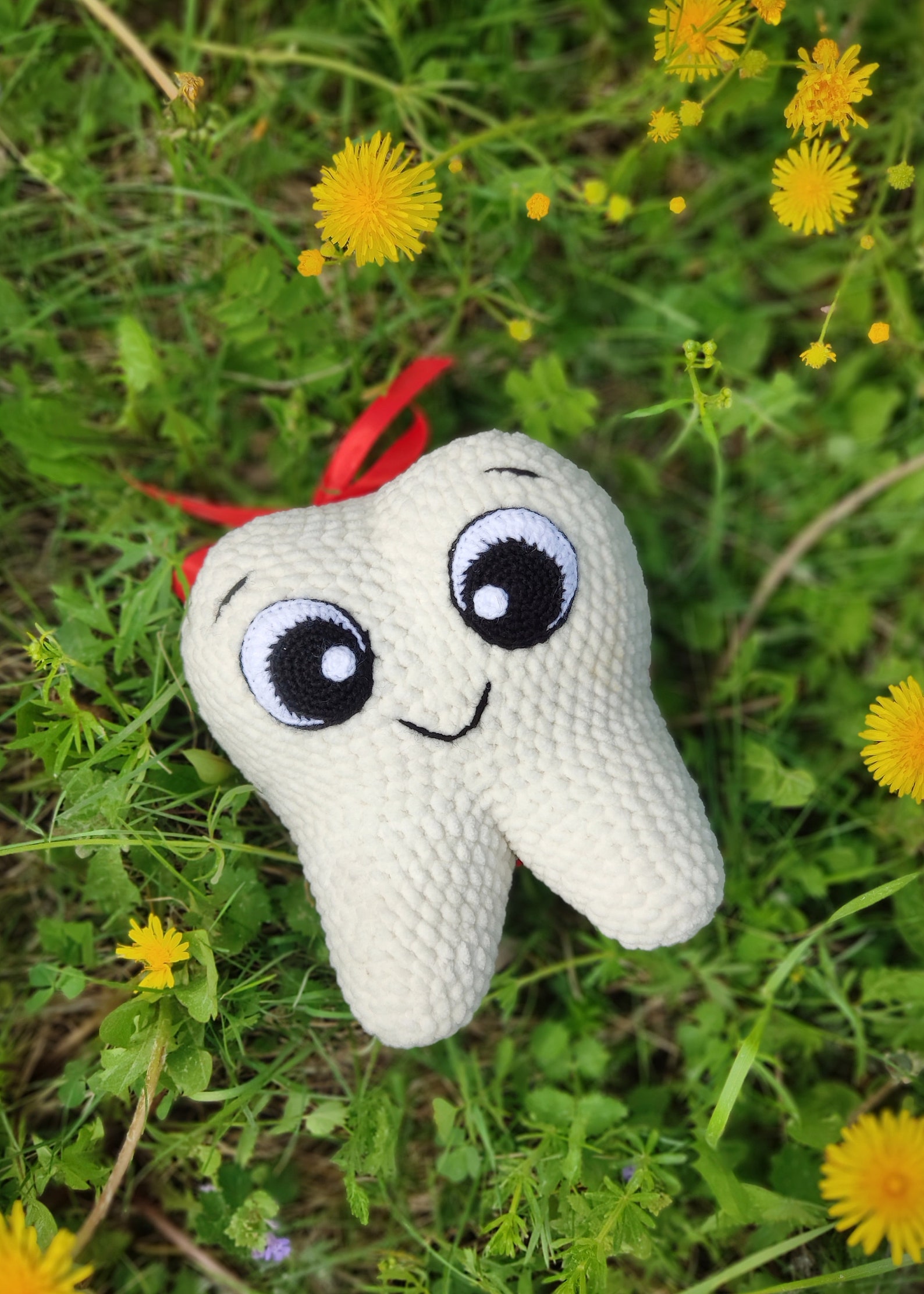 TOOTH CROCHET PATTERN, Amigurumi Plush Tooth Fairy Pattern, Baby First ...