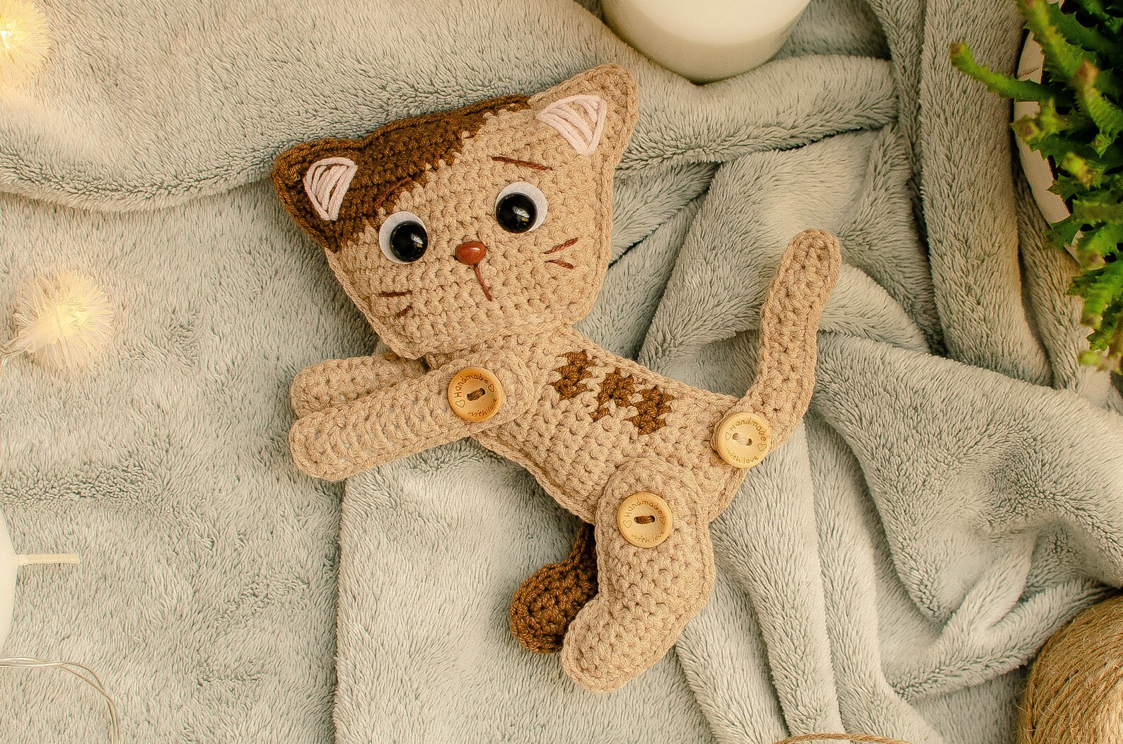 Little Cat Crochet Pattern - Easy Little Kitty Crochet Amigurumi ...