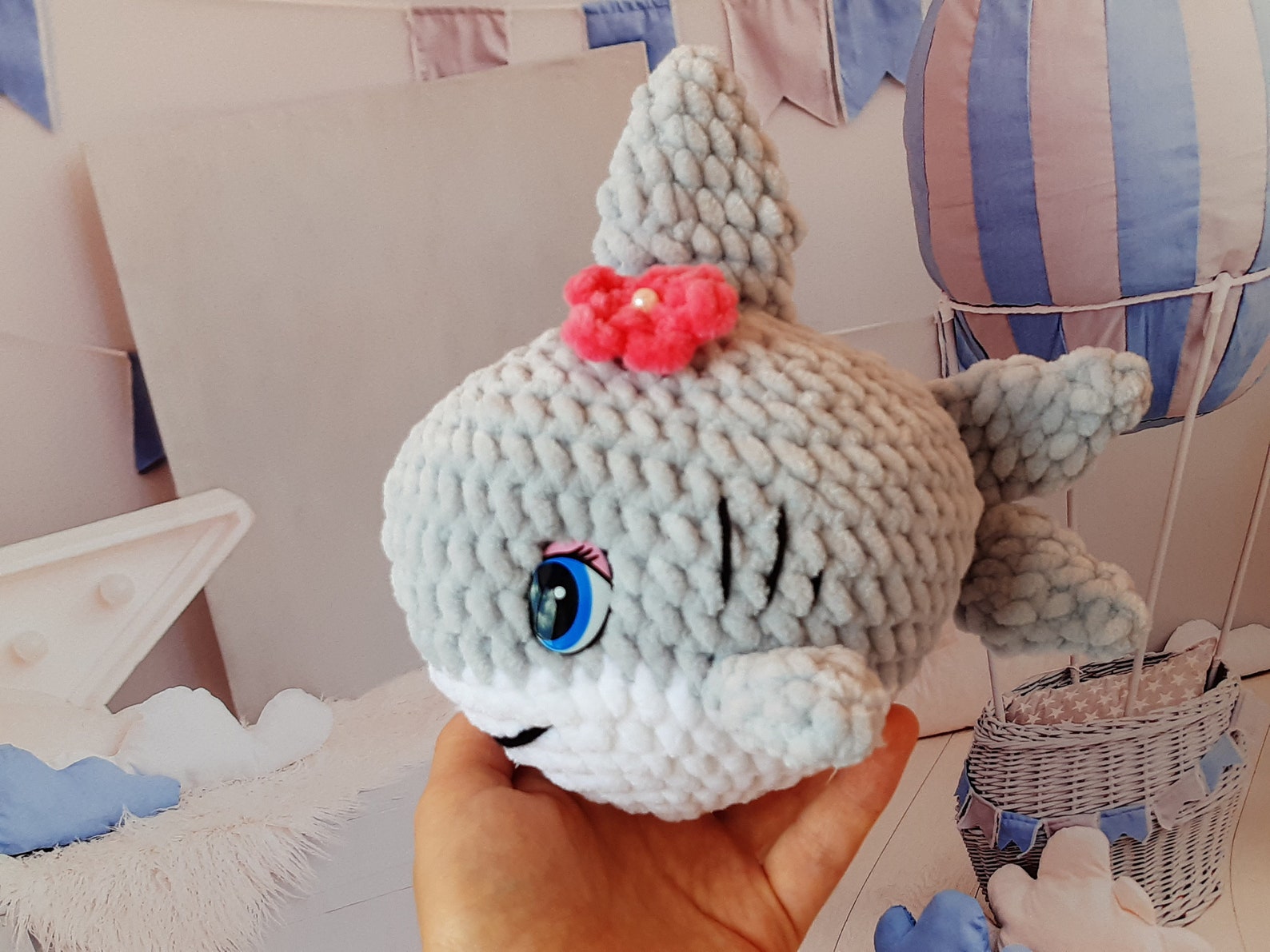 Crochet Sea Animals: Shark Whale Octopus Crochet Patterns 3 - Etsy