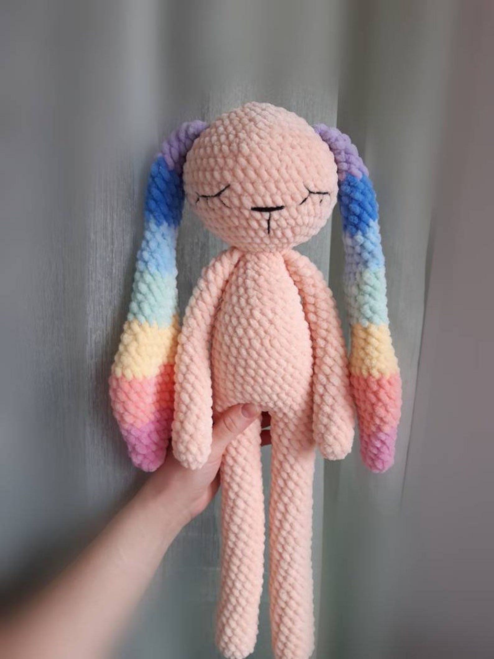 Crochet Pattern of Bunny With Big Ears Amigurumi Crochet - Etsy