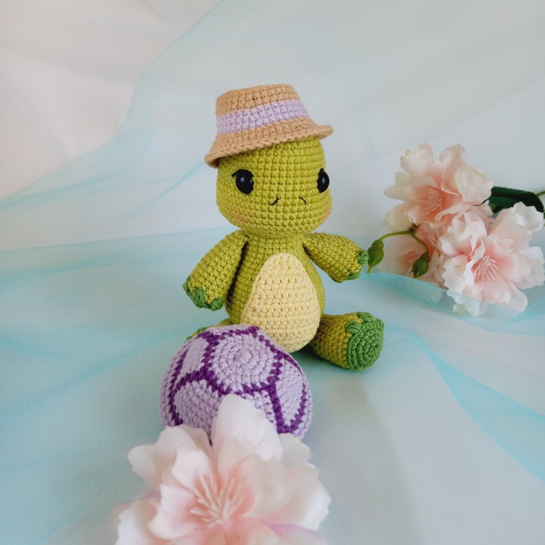 Crochet Pattern, Crochet Baby Turtles, Turtle Shell, Succulent Turtle ...