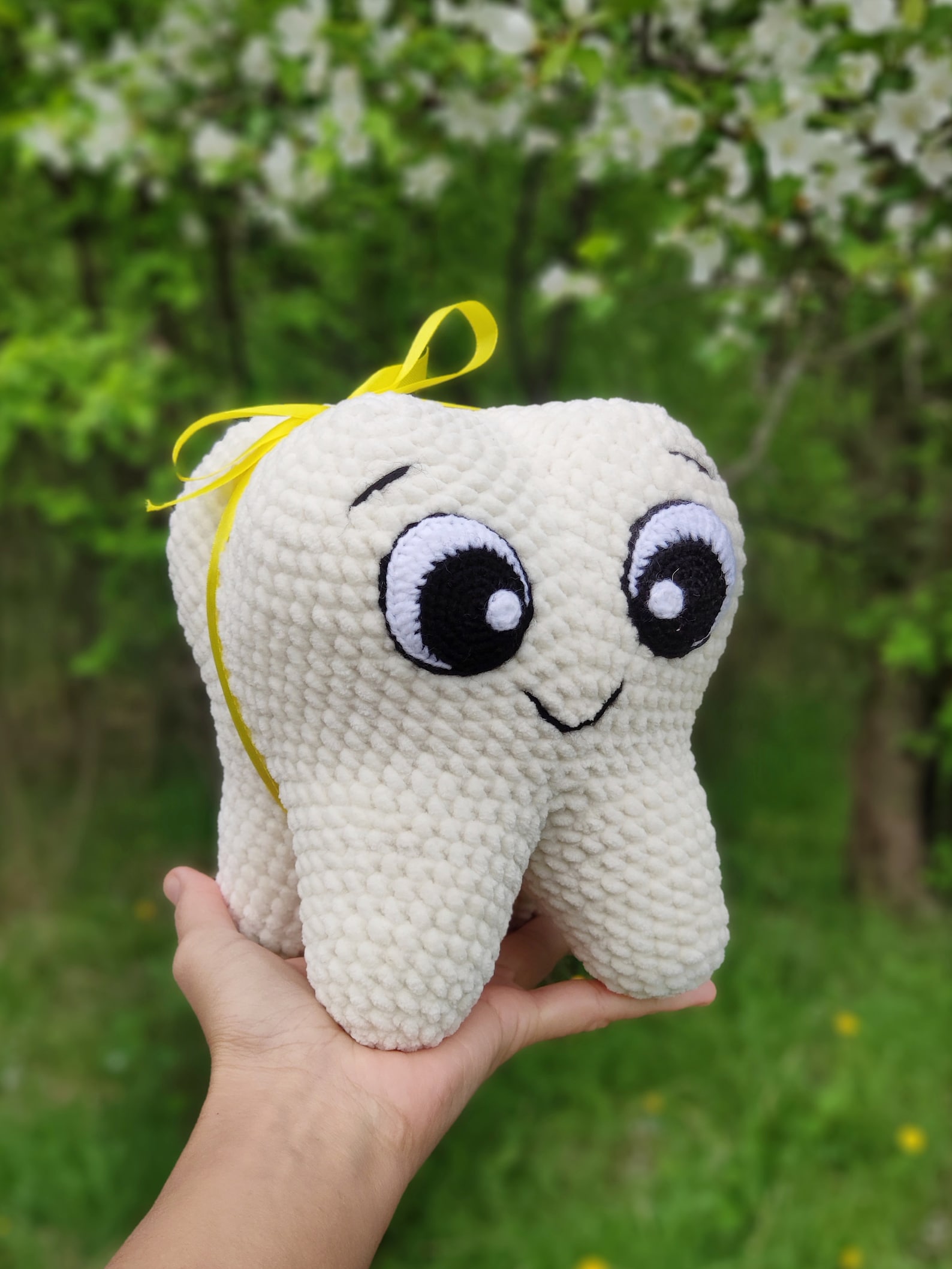 TOOTH CROCHET PATTERN, Amigurumi Plush Tooth Fairy Pattern, Baby First ...