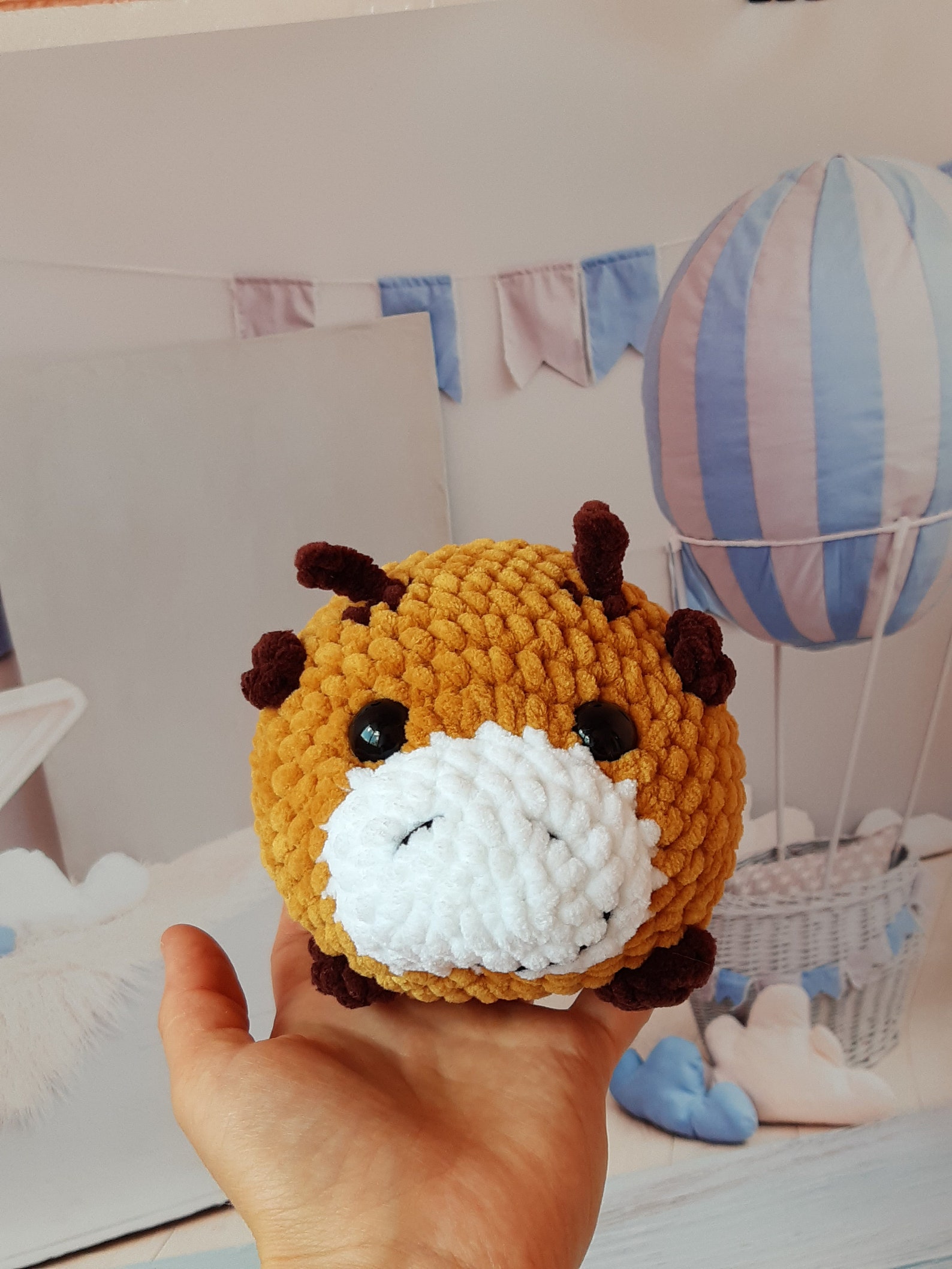 Crochet Patterns Cow Crochet Cow Pink Crochet Cow Doll - Etsy