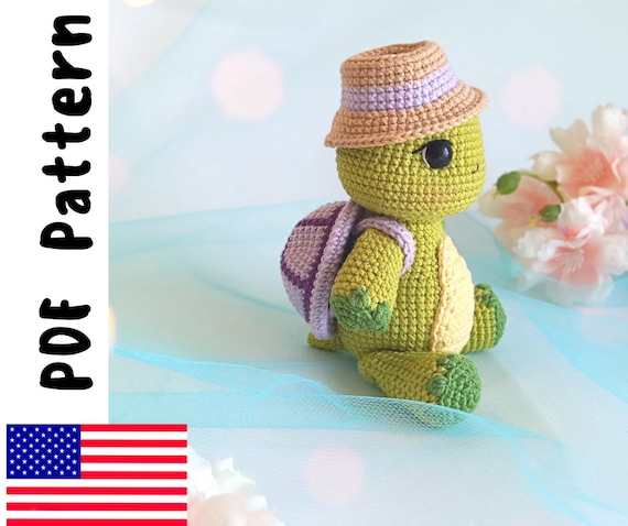 Crochet Pattern Crochet Baby Turtles Turtle Shell Succulent - Etsy