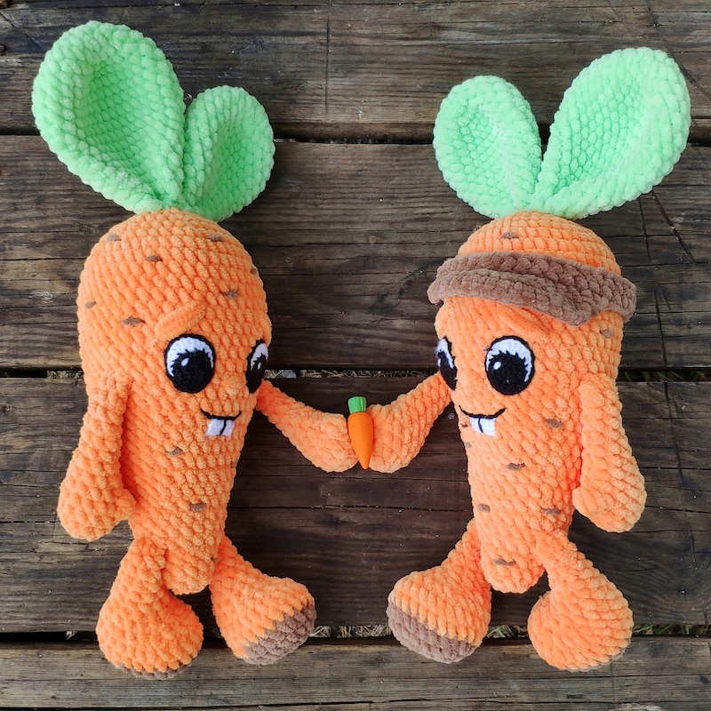 Carrot Plush - Etsy