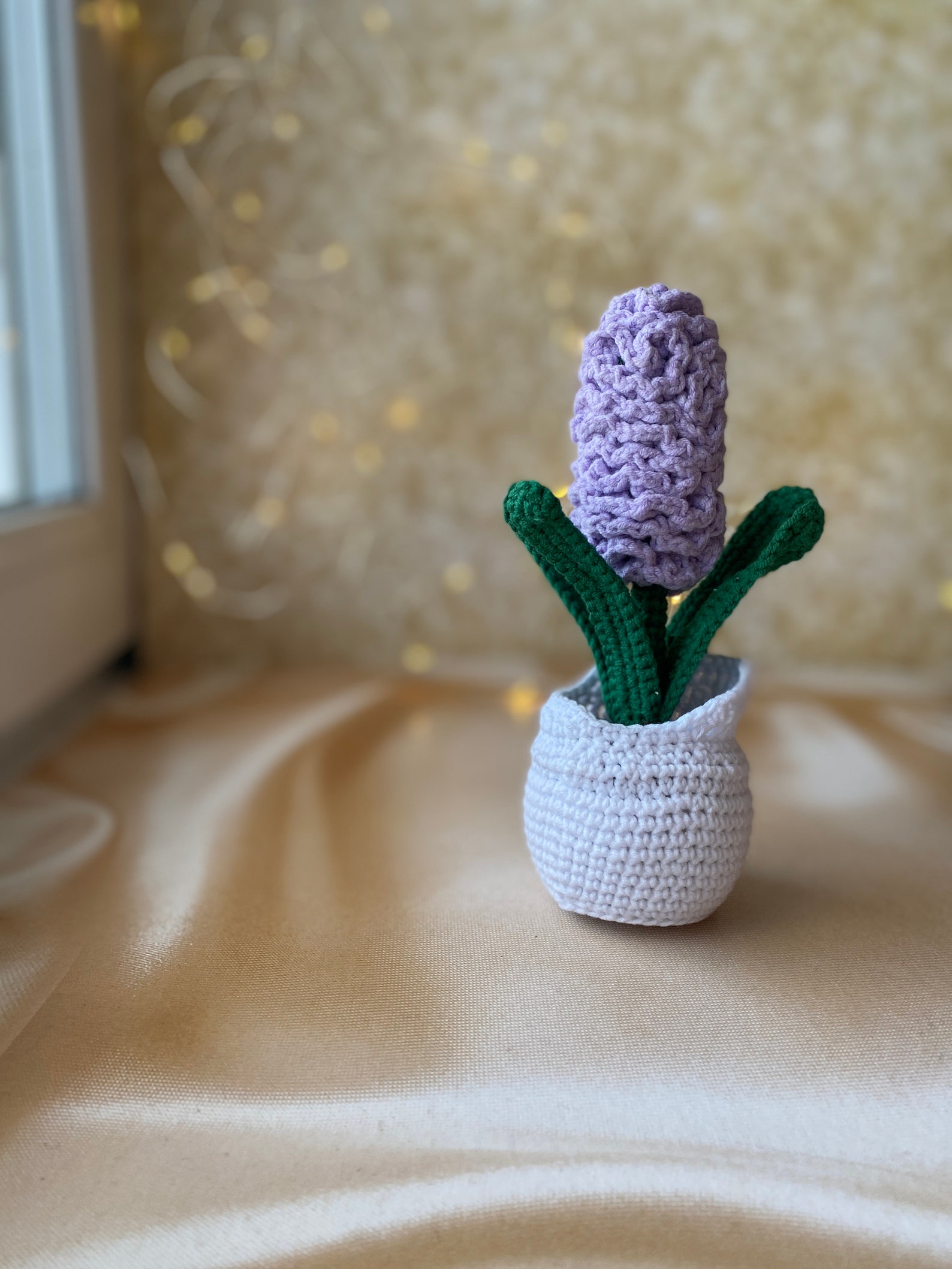 Hyacinth PDF Crochet PATTERN Amigurumi Flower Home Decor | Etsy