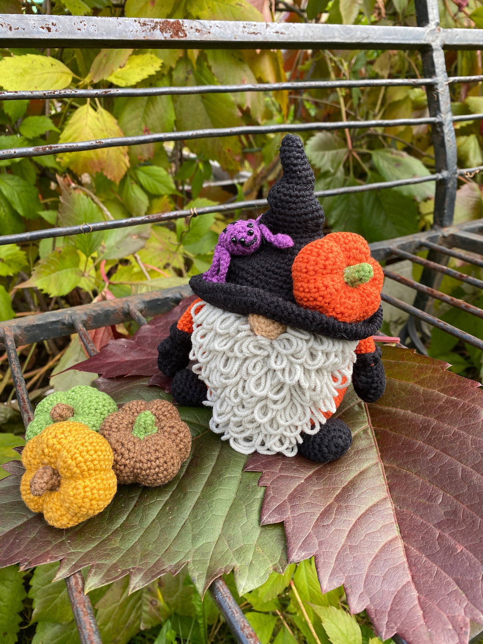 Halloween Gnome Crochet Pattern Witch Gnome Pattern Crochet - Etsy