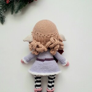 PDF Crochet Pattern Christmas Elfina,elf Doll, Elf Doll Pattern, Elfin ...