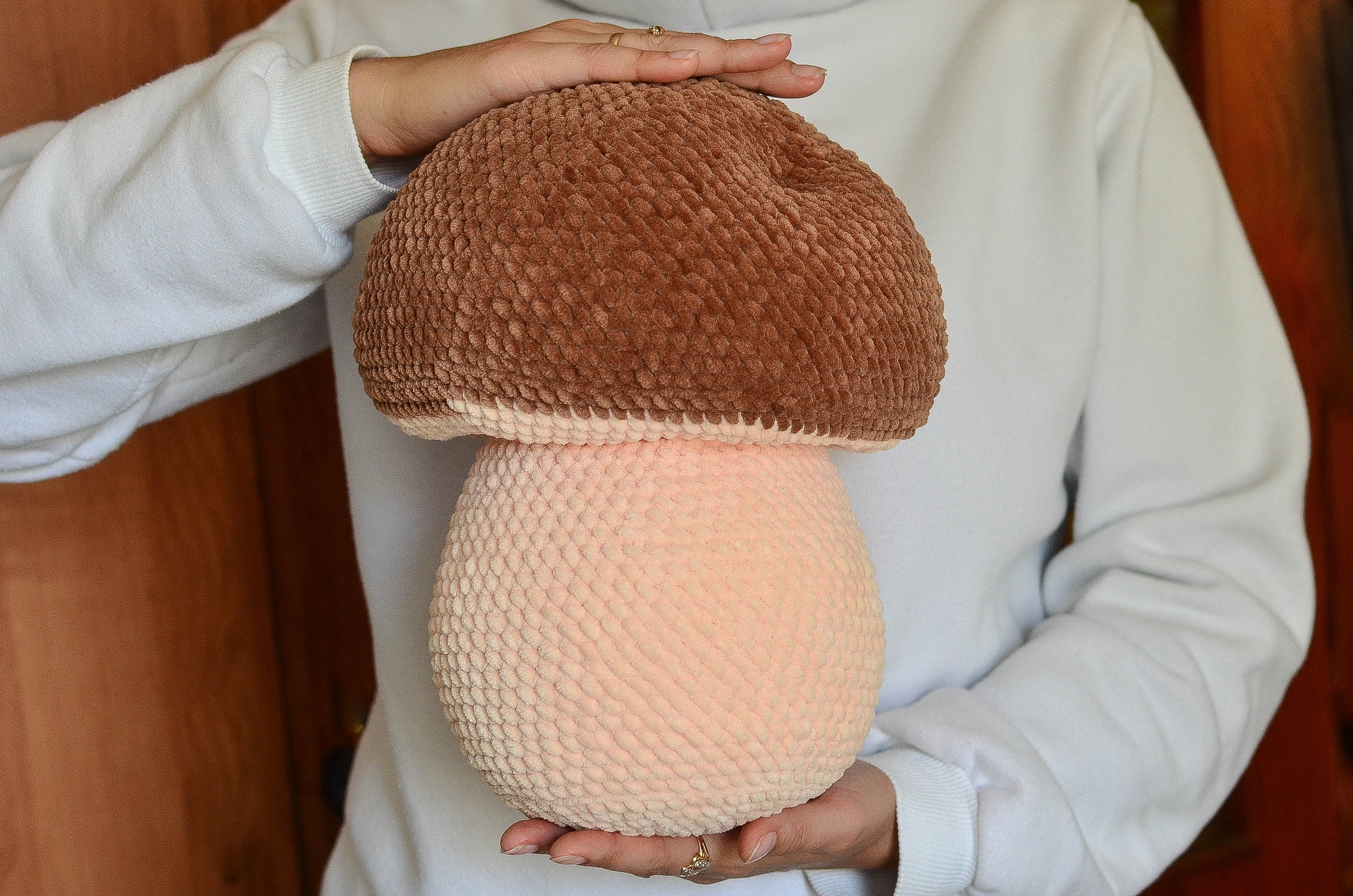 Mushroom Crochet Pattern Giant Crochet Mushroom Amigurumi - Etsy